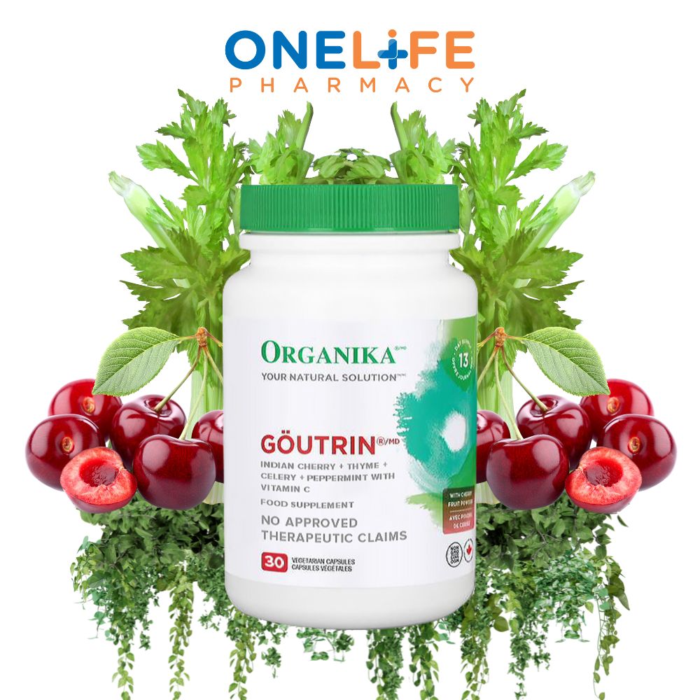 Goutrin by Organika Health Canada (30 Vegan Capsules) Organic & Natural ...