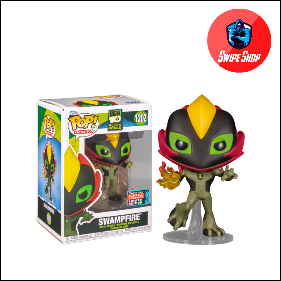 Funko Pop Swampfire Ben 10 Fall Convention Exclusive FCE NYCC 2022 ...