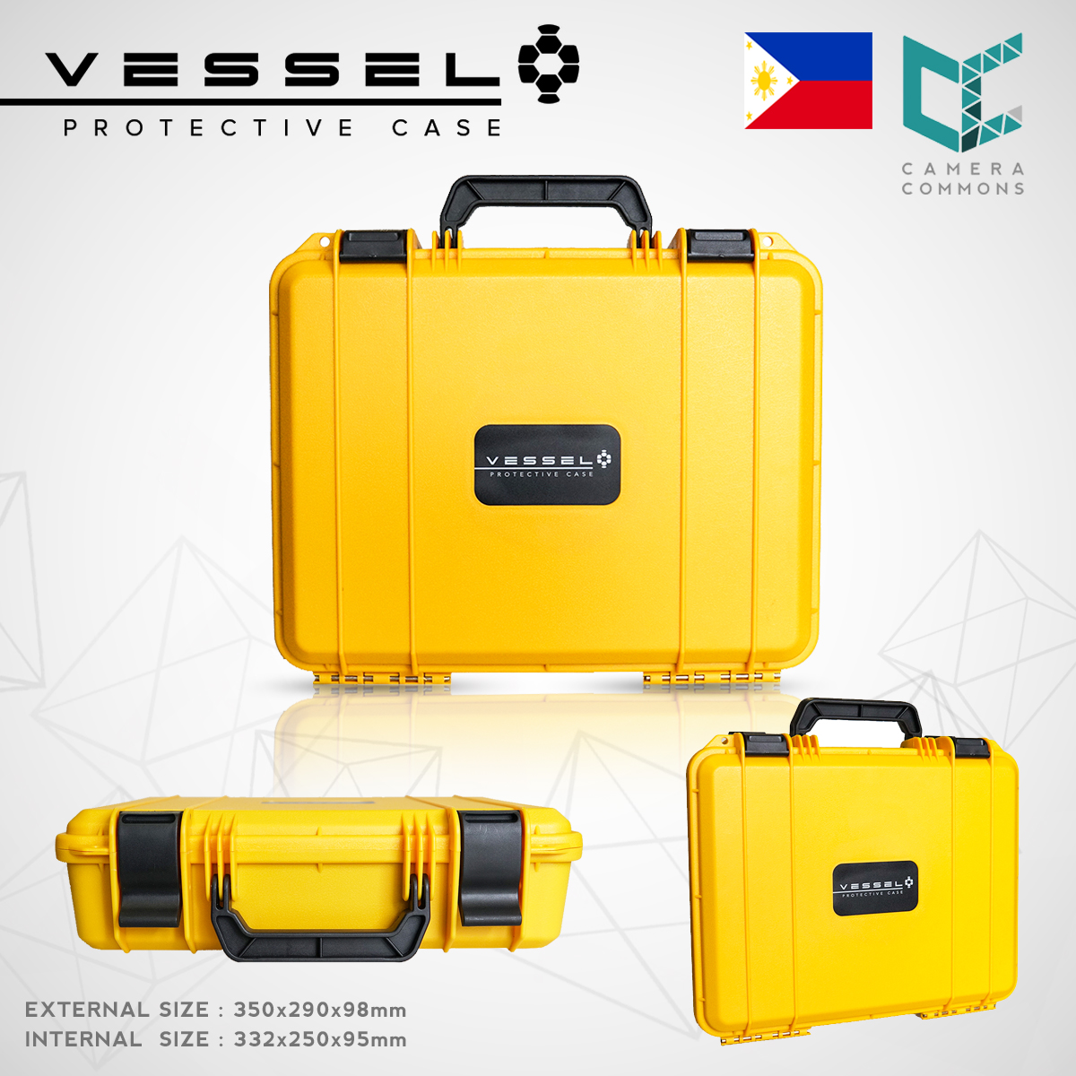VESSEL VS3527 Portable Hard Case for Photography Equipment Tactical ...