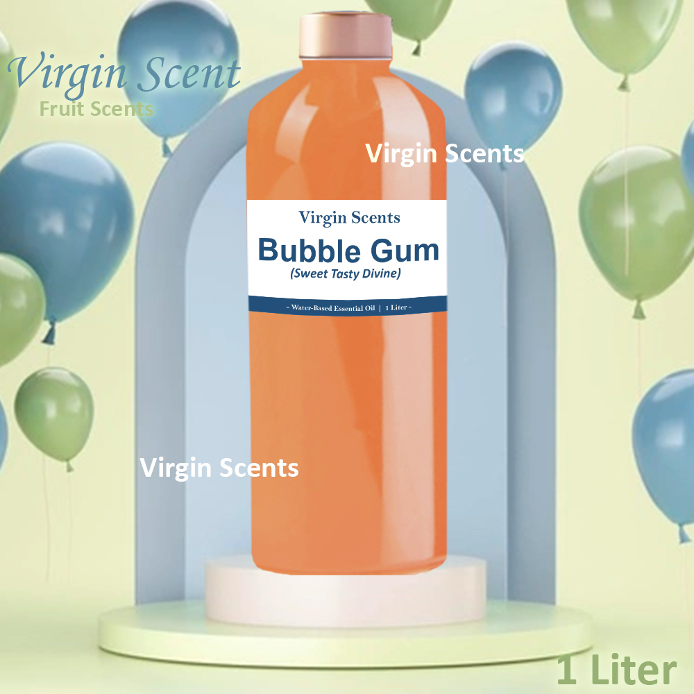 VIRGIN BUBBLE GUM Fruit Scents 1 Liter water based fragrance essential ...