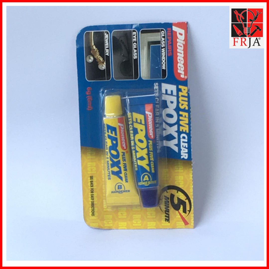 PIONEER PLUS FIVE CLEAR EPOXY 15G ,6G WHOLESALE COD | Lazada PH