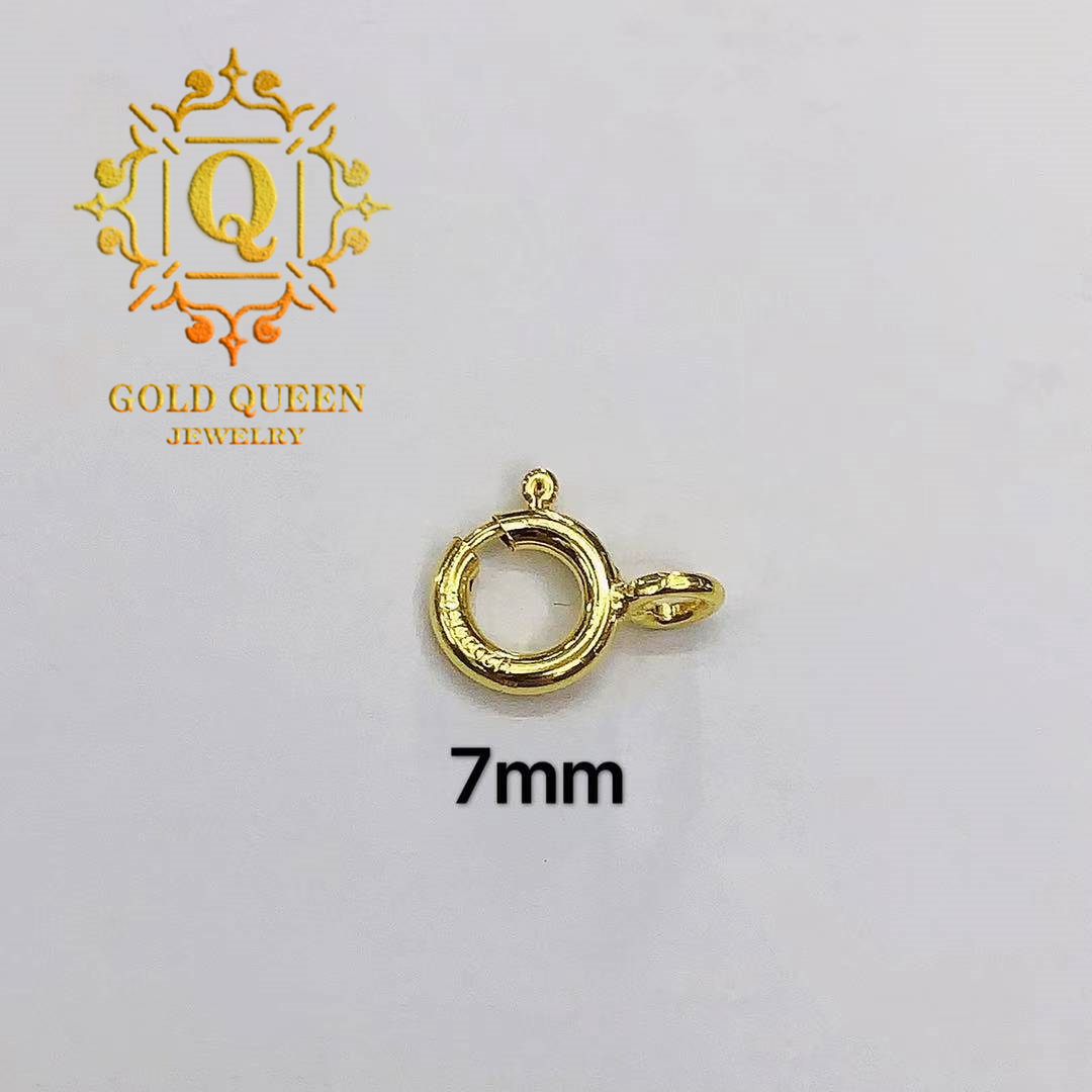 GOLD QUEEN US GOLD 10K DIY ROUND LOCK.NECKLACE LOCK,BRACELET LOCK ...