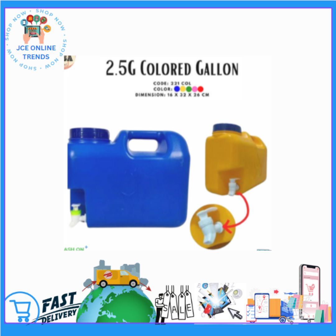 [NEW] [NEW ITEM] [ONHAND] 221 WATER GALLON / COLORED GALLON | Lazada PH