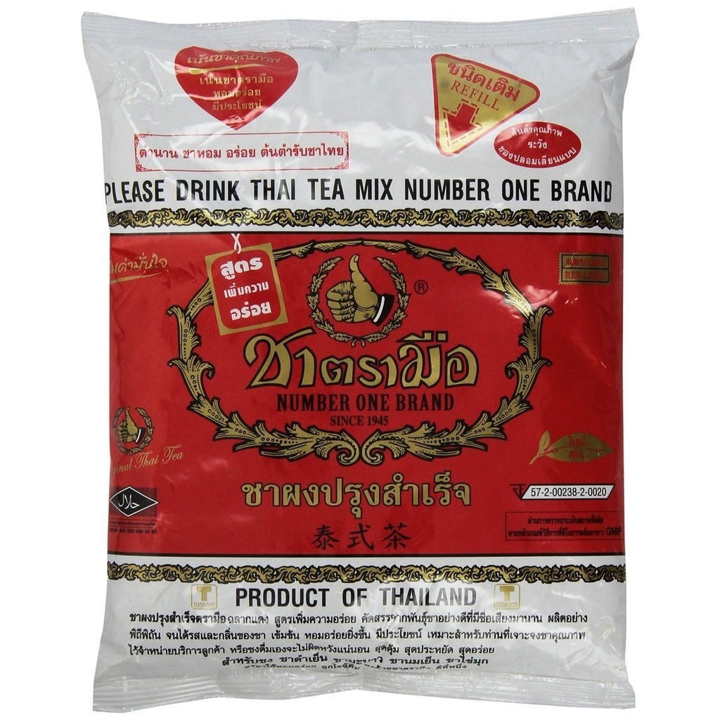 Original ChaTraMue Thai Tea Mix 400Grams Cha Tra Mue food product ...