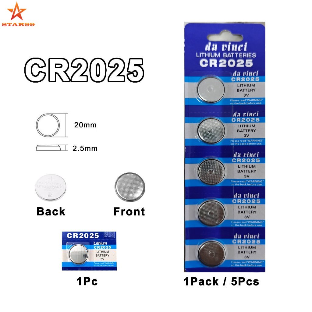 Primary lithium button cells 3V for watches, toys and calculators ...