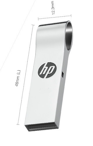 2TB HP Metal Key USB Flash Drive 2000GB Waterproof Shockproof Usb ...