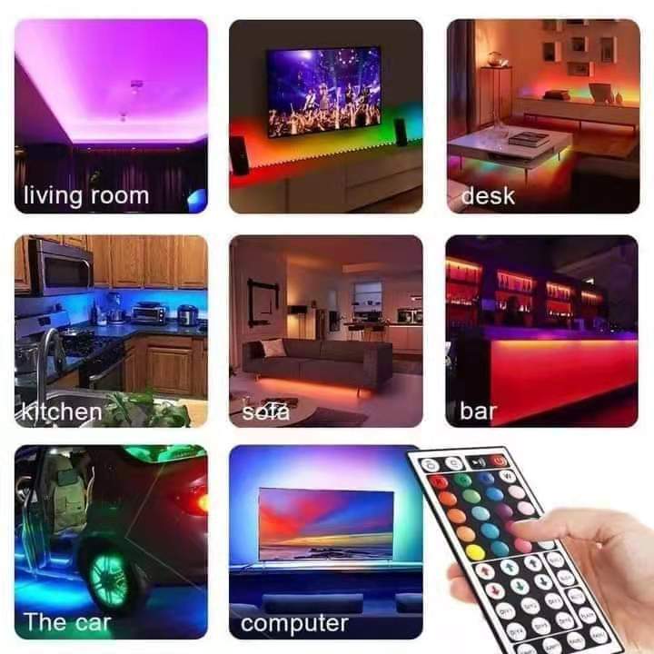 10 MITERS LED Light Strip 10M RGB LED Light 2835 DC 12V Tape Light ...