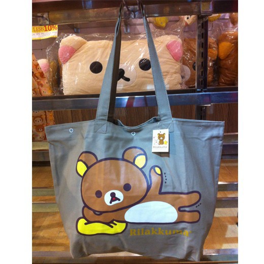 Rilakkuma Canvas Tote Bag (RKB-6102) | Lazada PH