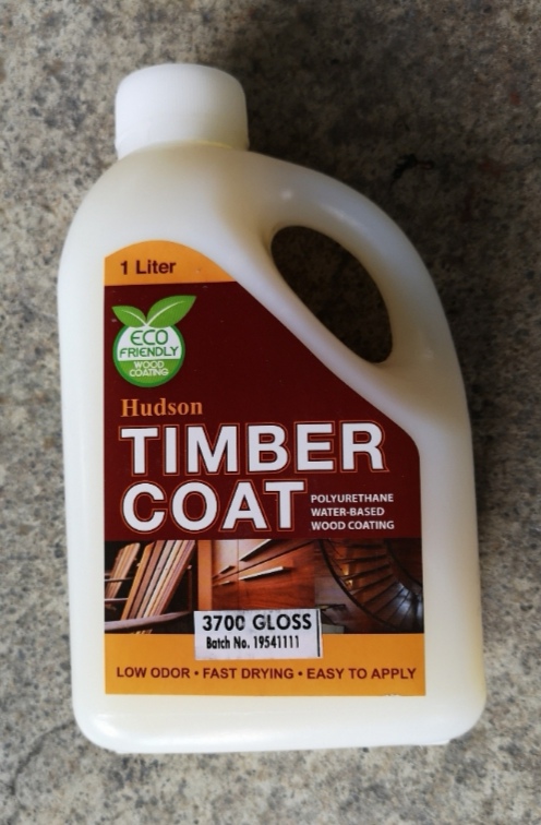 Timbercoat Poly Urethane Gloss Finish Water Based Wood Coating 1 Liter ...