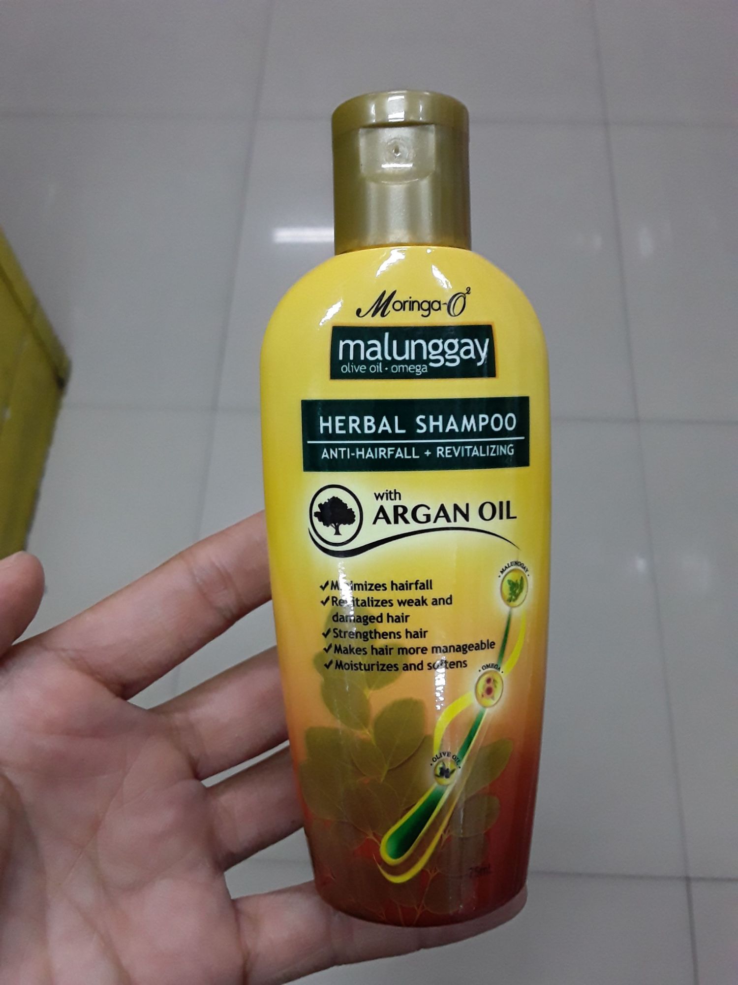 Moringa-O Herbal Shampoo 75ml Anti-Hairfall | Lazada PH