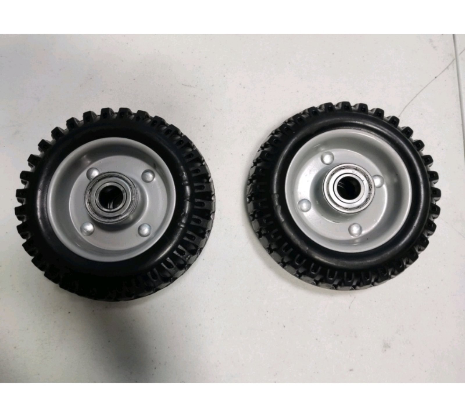 Kartilya Push Cart Pushcart Trolley 1" Pipe x 6 inch Wheel Spare Wheels ...