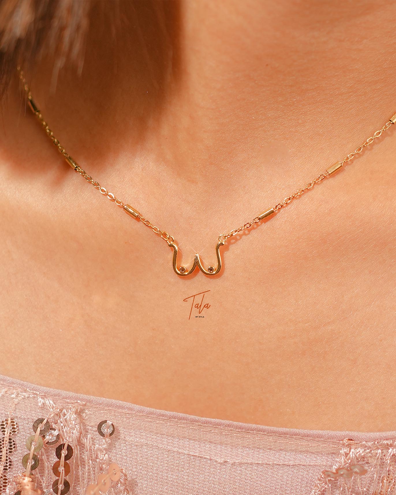 TALA by Kyla Love Yourself Necklace Copper collection with Tala Card ...
