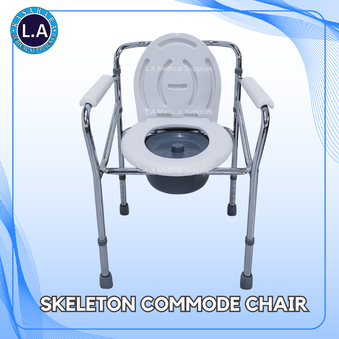 SKELETON COMMODE CHAIR | Lazada PH