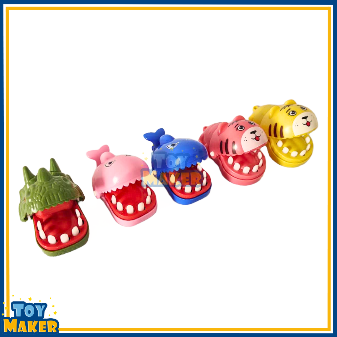 Bite Fingers Fun Interactive Mini Creative Pressure Relief Abs Cartoon ...