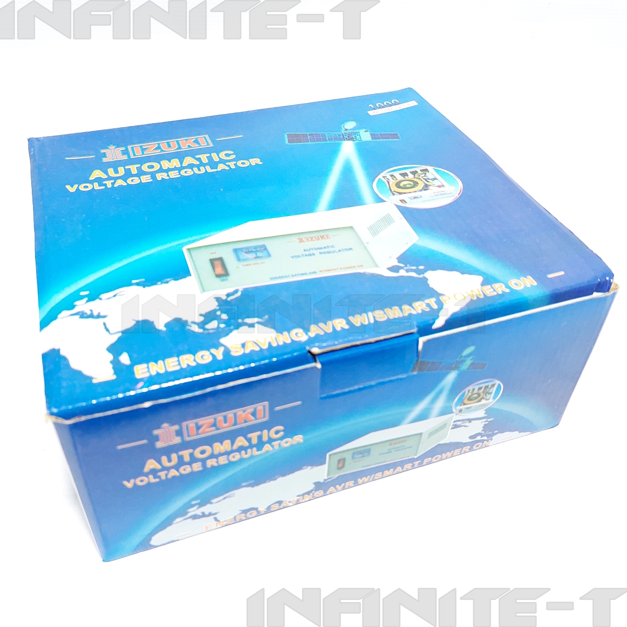Izuki Automatic Voltage Regulator 1000W AVR for PC Computer (Time Delay ...