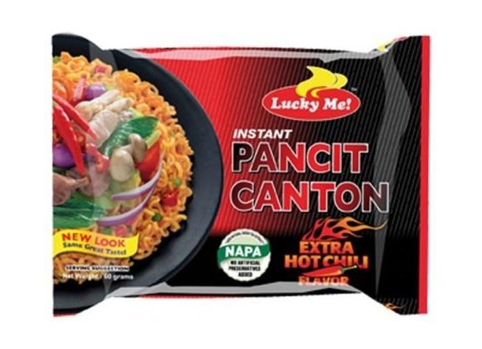 LUCKY ME Pancit Canton Noodles, Original, Kalamansi, Chili-Mansi, Sweet ...