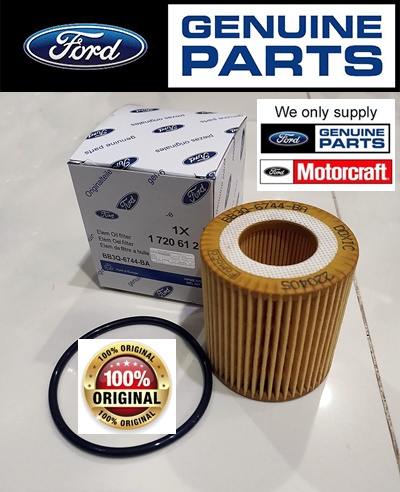 Oil Filter BB3Q6744BA Ford Ranger Wildtrak Fx4 Everest Raptor 2.0/2.2/3 ...