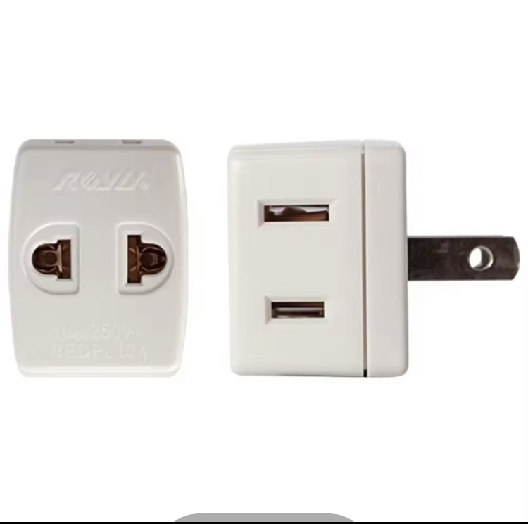 ROYU Plug/Universal Adapter/travel plug Adapter (Regular to Flat ...