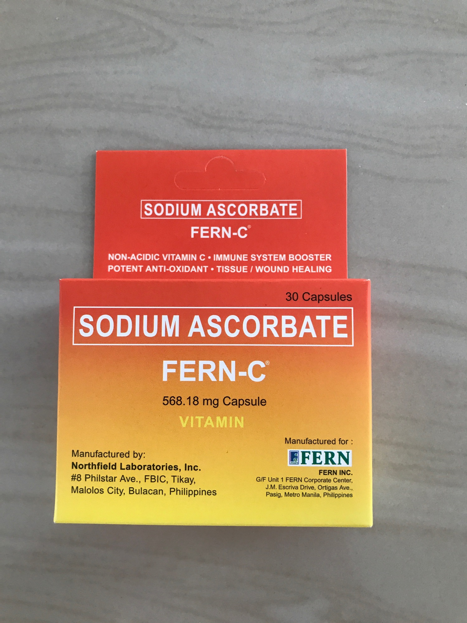 Fern-C sodium ascorbate 30 capsule vitamins | Lazada PH