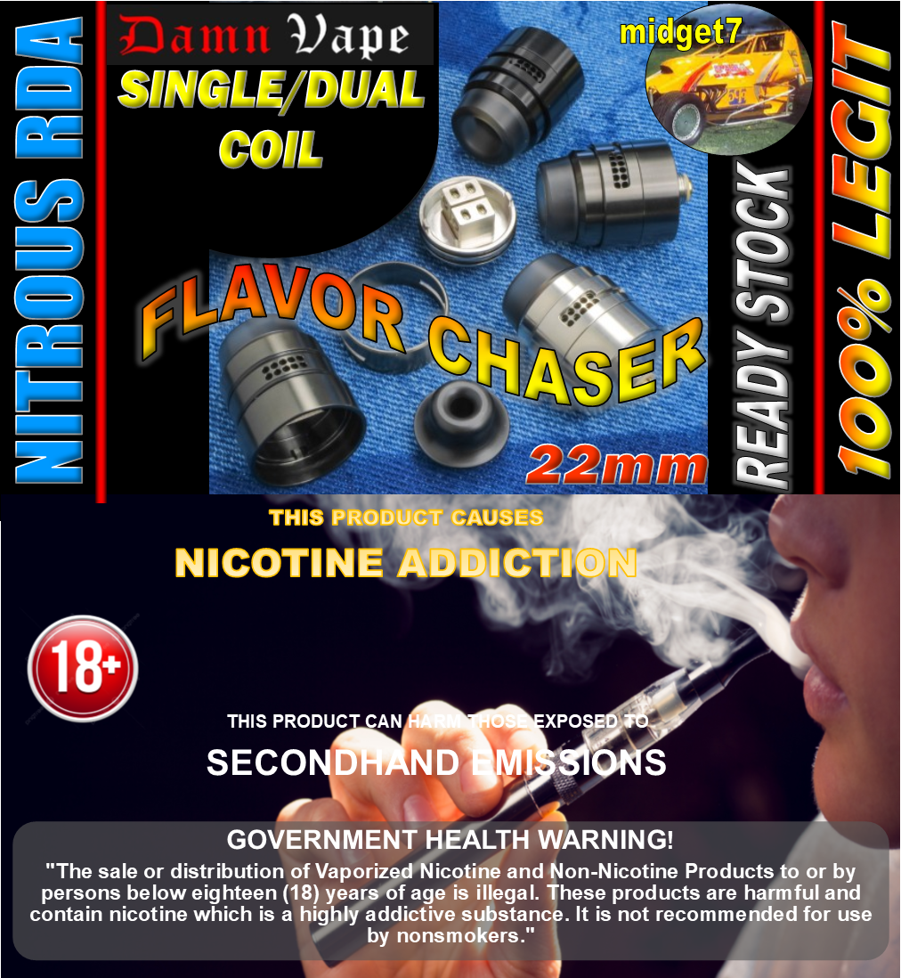 Nitrous RDA Atomizer 22mm Global Edition (single/dual) | Lazada PH