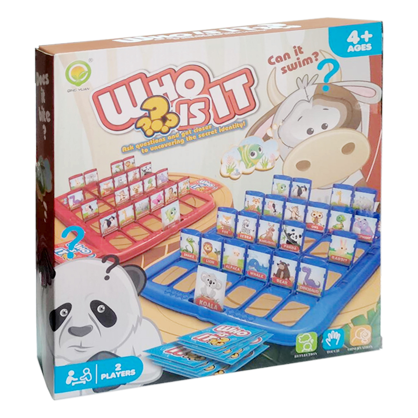 Who Is It Family Guessing Game Board Learning Game Pinoy Henyo | Lazada PH