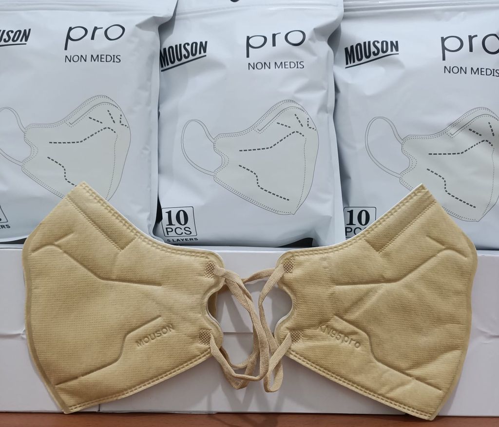 Pro Colored 2022 New Design ORIG Mouson 4-Layers Premium Face Mask ...