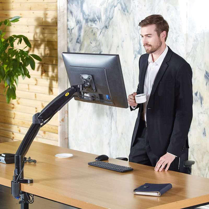 [COD]+ Long arm clamp bracket installation mobile phone tablet bedside ...