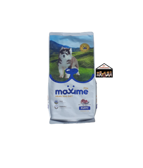Maxime Elite Prime Dog Food for Puppy (Beef + Lamb + Chicken Liver ...
