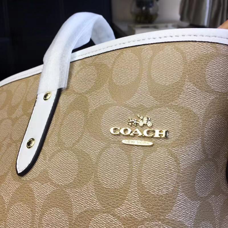 Coach_ ของแท้จาก F36876 / กระเป๋าช้อปปิ้ง / กระเป๋า / กระเป๋าสุภาพสตรี ...