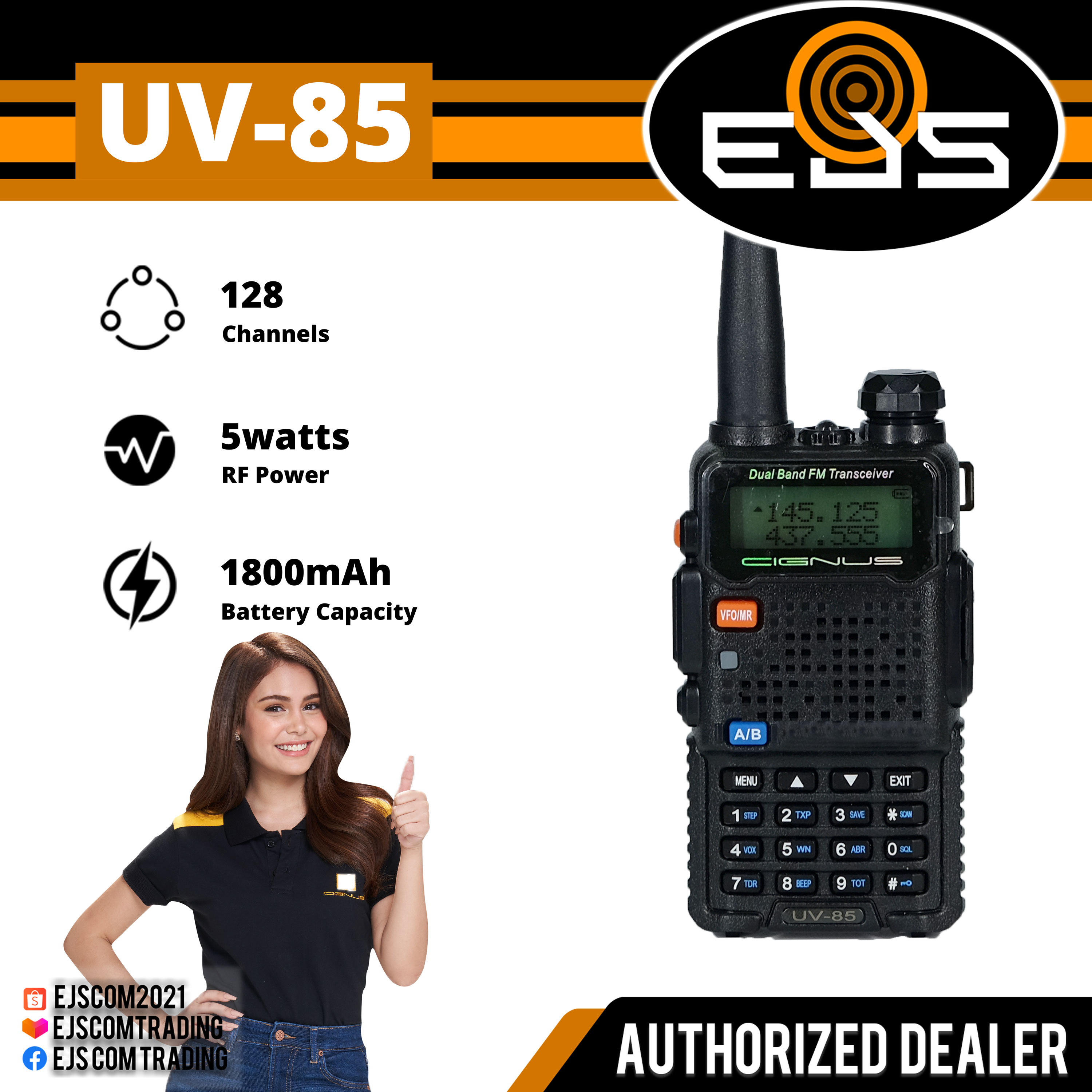 UV85 DUAL BAND RADIO | Lazada PH
