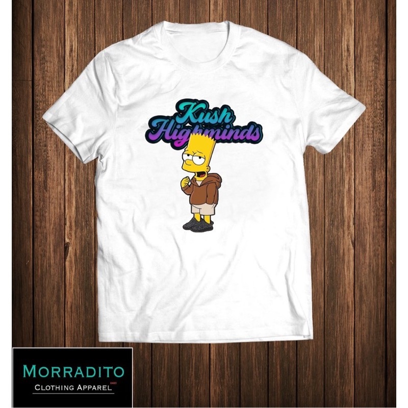 KUSH HIGHMINDS SIMPSON TSHIRT NEW DESIGN 2021 (WITH FREEBIES). | Lazada PH