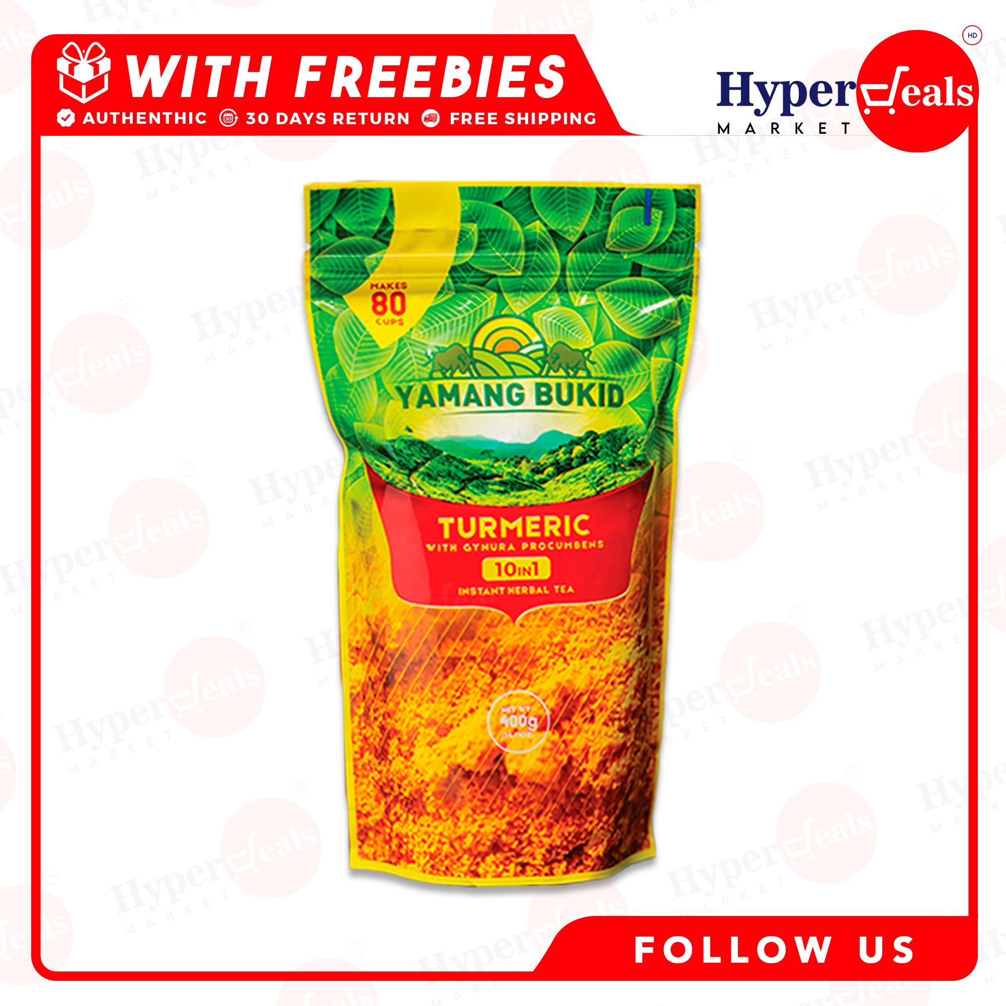 Yamang Bukid 10 in 1 Turmeric Tea 400g- Herbs Tea, Herbal Tea, Turmeric ...