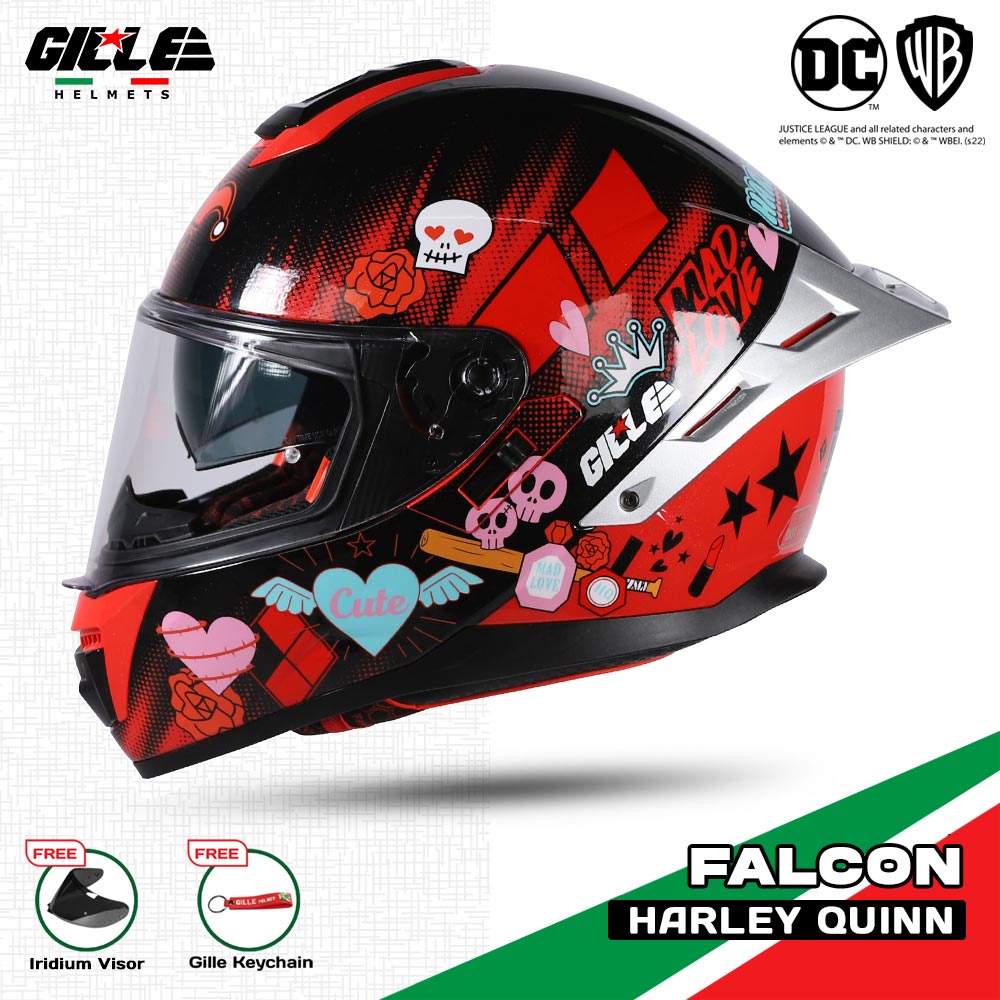 GILLE fullface helmet 883 FALCON WD HARLEY-QUINN | Lazada PH