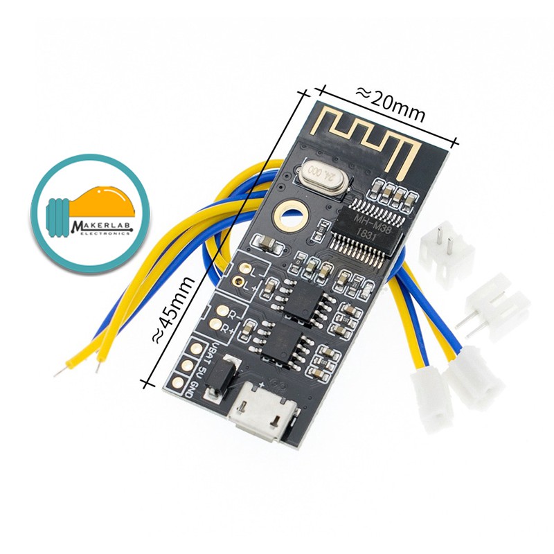 MH-MX8 M28 / M38 Bluetooth 4.2 Audio Stereo Wireless Speaker Receiver ...