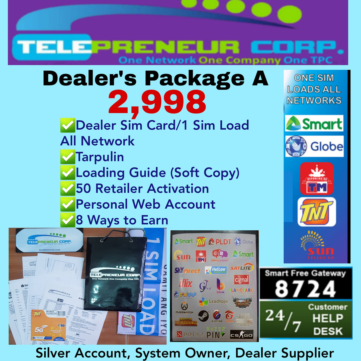 TPC E Loading Dealer Package (Load All Networks) | Lazada PH