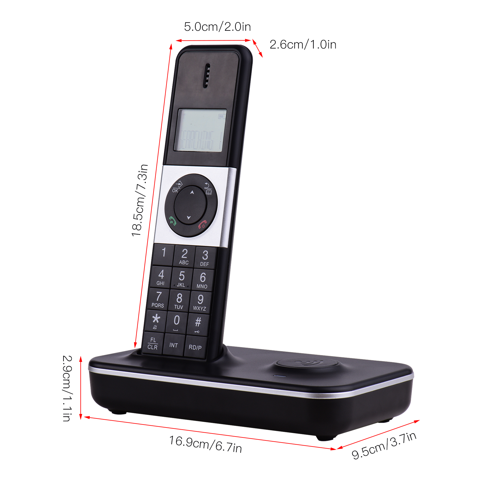 【Local shipment】 elephone wireless wireless telephone landline cordless ...