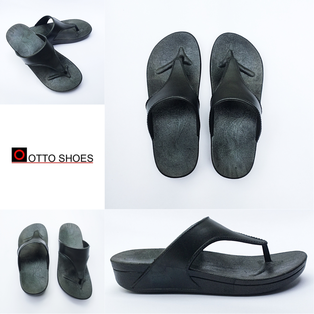 Single Strap Sandals by OTTO Shoes in Black | Lazada PH