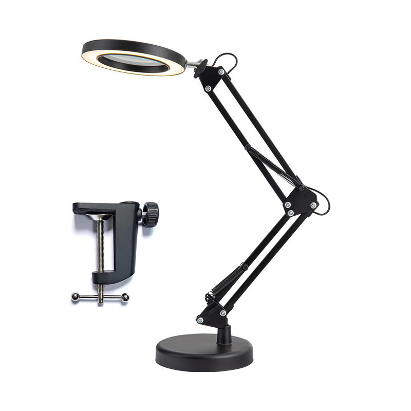 【Free gift-Clamp】20X Magnifying Glass Desk Lamp reading light table ...
