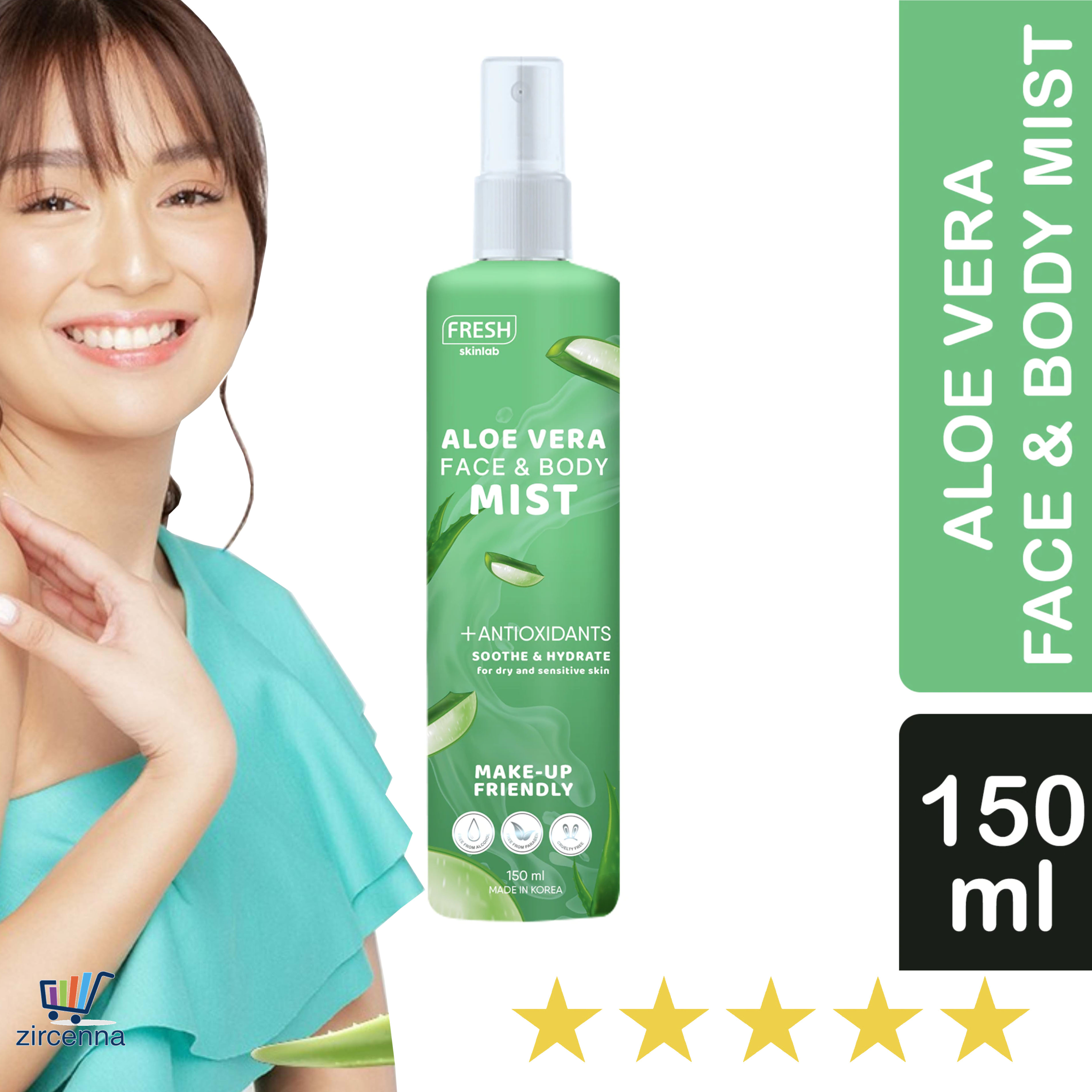 Fresh Skinlab Aloe Vera Hydrate & Restore Face and Body Mist | Lazada PH