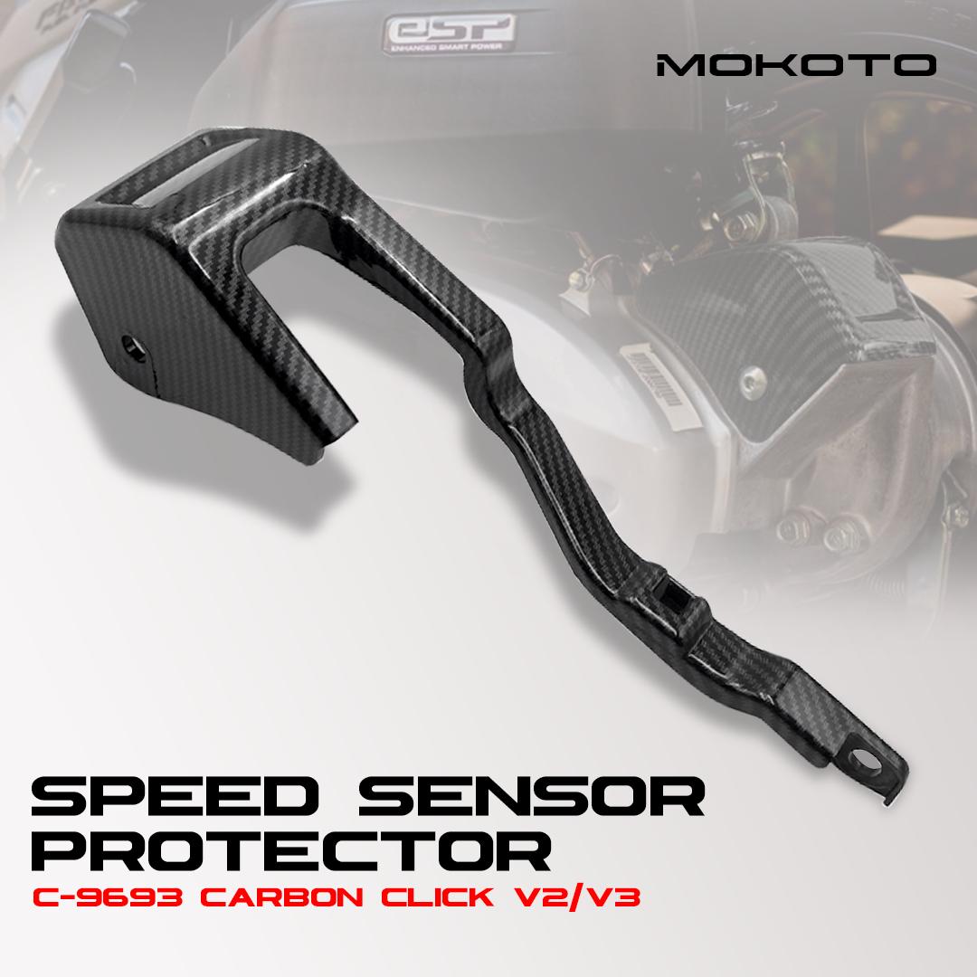 MOKOTO CLICK V2 CLICK V3 SPEED SENSOR PROTECTOR COVER CARBON 9693 ...