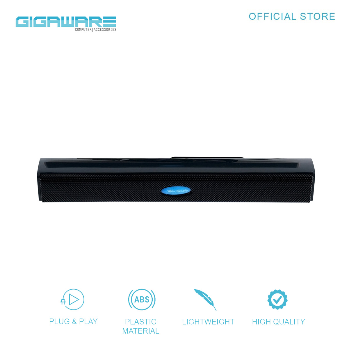 Gigaware Mini USB Longbar Stereo Speaker for Desktop / Laptop | Lazada PH