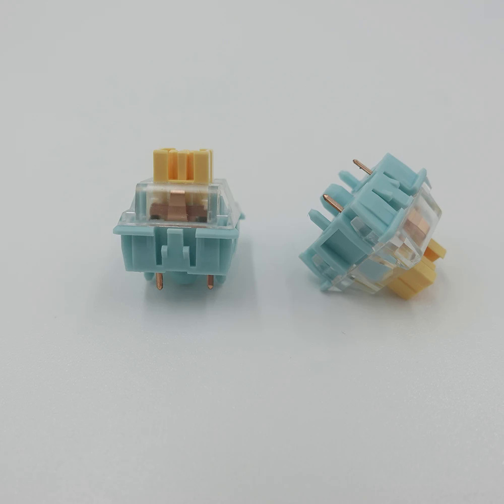 KBDiy Sea Salt Lemon Switch Linear DIY Custom Mechanical Keyboard ...