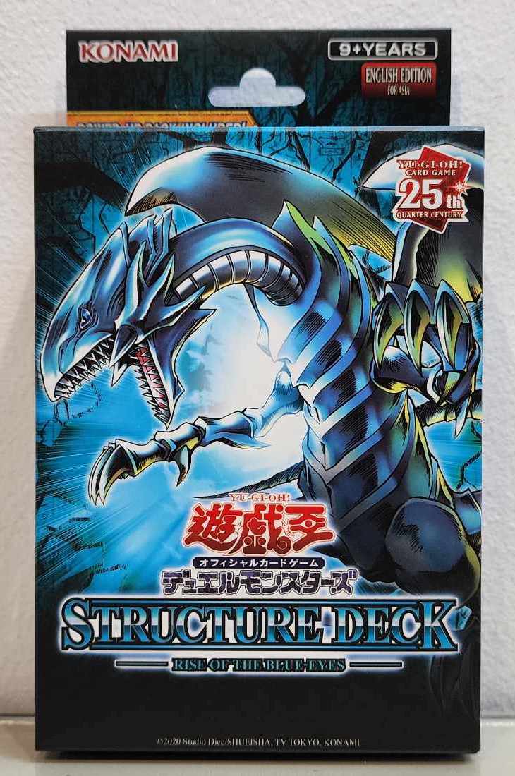 Yu-Gi-Oh! AE 25th Anniversary Rise of the Blue-Eyes Structure Deck (Asia English) | Lazada PH