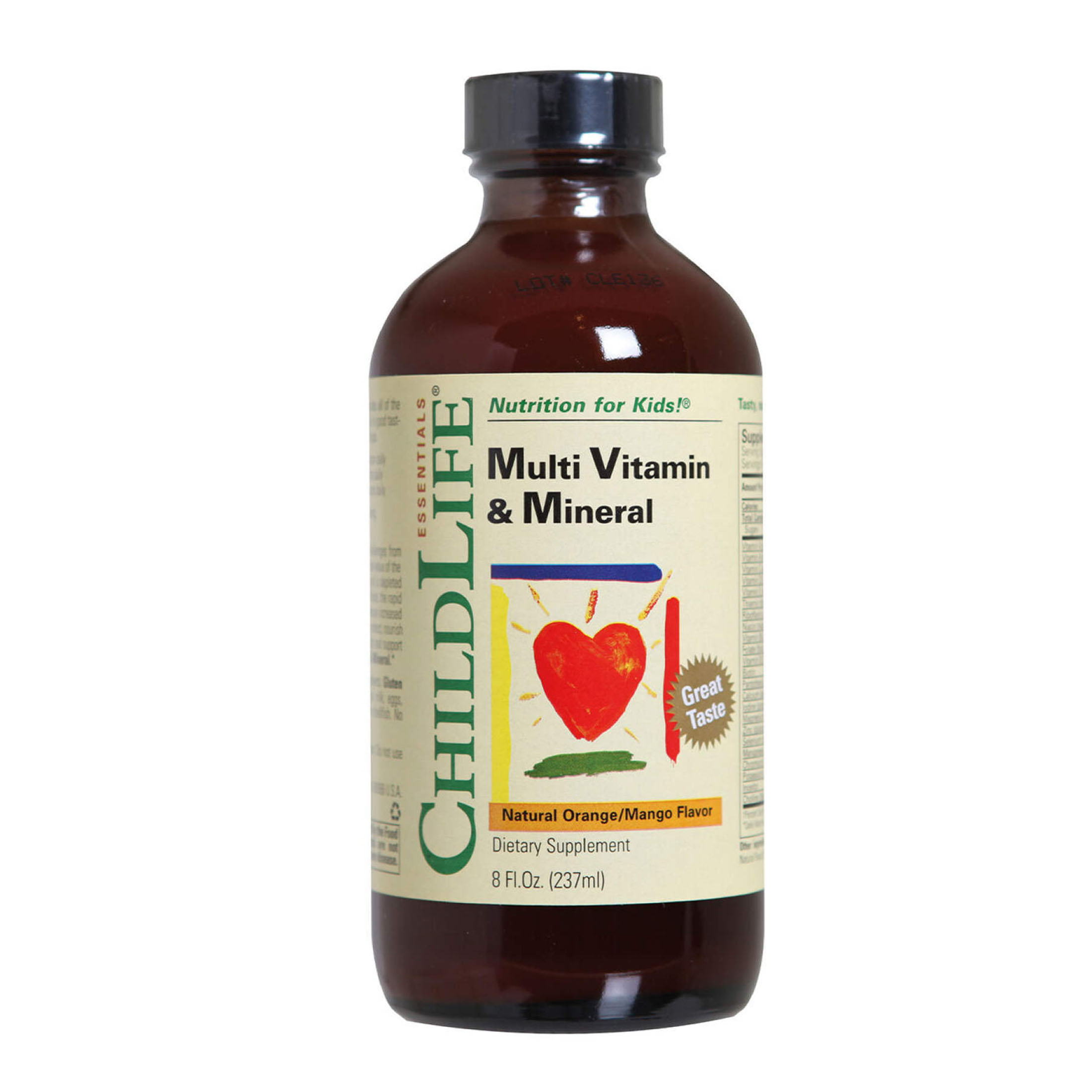 CHILDLIFE Multi-Vitamin And Mineral Liquid (8 fl. oz.) (Best by: March ...