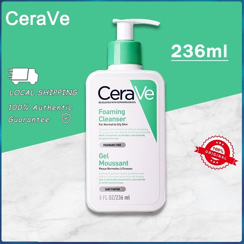 Cerave Cleanser Foaming Suitable for skin suitable for sensitive ...