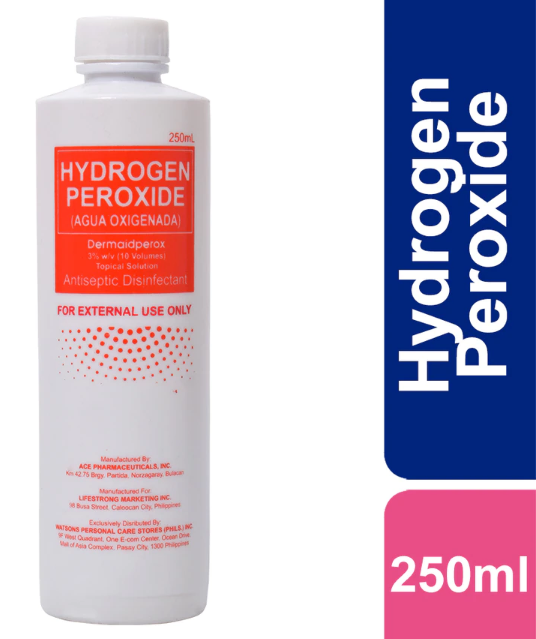 Hydrogen Peroxide 10V x 250ml (Red), Hydrogen Peroxide 20V x 250ml ...