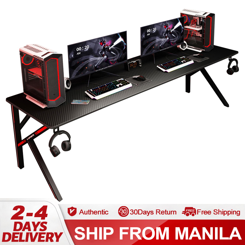Professional double e-sports table, home bedroom, large computer ...