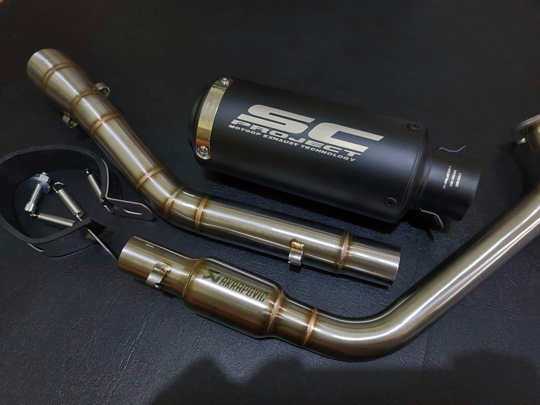 SC Project set for R15 V3/V4/XSR155/MT15 with silencer | Lazada PH