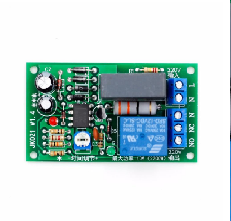 AC 220V Adjustable Timer Delay Switch Turn On/Off Time Relay Module For ...