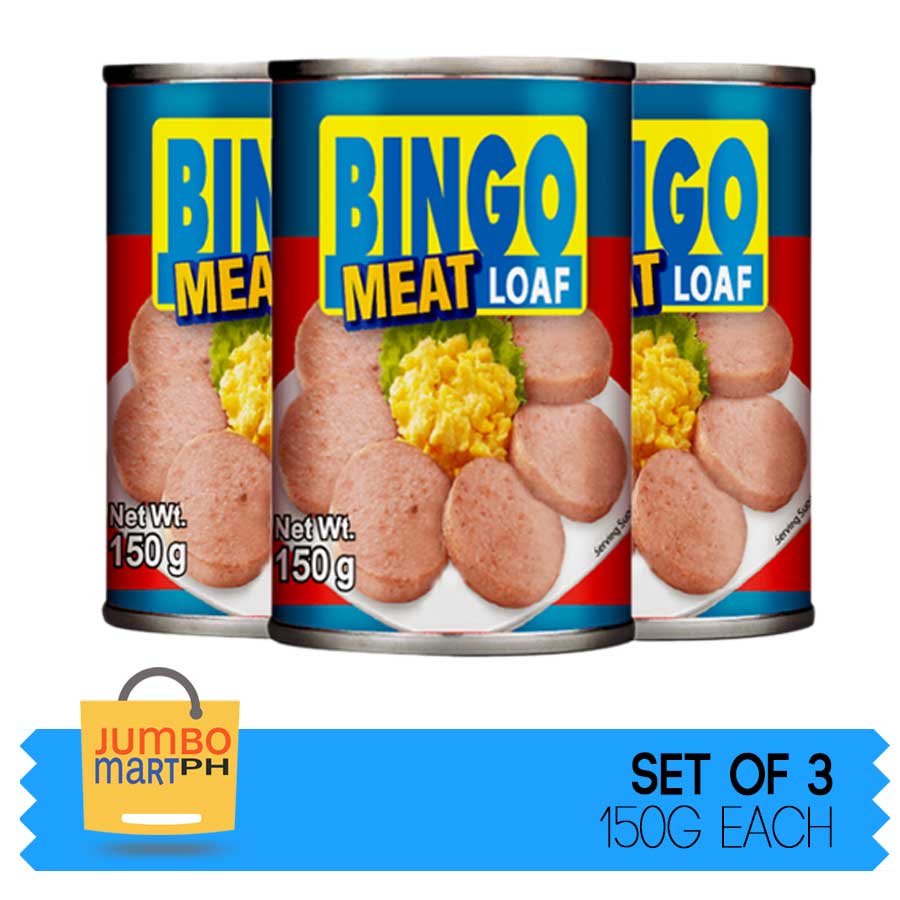 BINGO MEAT LOAF 150G / SET OF 3 | Lazada PH